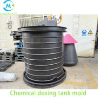 China SUNMORE ROTO Custom Rotomolding Chemical Dosing Tank Iron Mold, Steel Rotational Mould For Plastic Chemical Dosing Storage Tank Manufacturing for sale