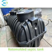 China Rotomolded Plastic Septic Tank, Three‑chamber Integrated Sewage Treatment Septic Tank For Rural Household Waste Water Disposal for sale
