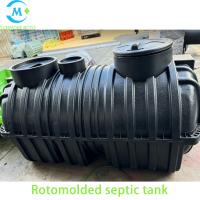China Rotomolded Plastic Septic Tank, Three‑chamber Integrated Sewage Treatment Septic Tank For Rural Household Waste Water Disposal for sale