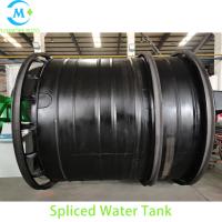 China Sunmore Roto Custom Heavy Duty Rotomolding Spliced Water Tank Steel Mould, Large Sectional Plastic Water Storage Tank Rotomold for sale