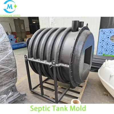China Sunmore Roto Rotational Molding Septic Tank Mold For Making Plastic Septic Tank for sale