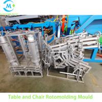 China Custom Rotomolded Table and Chair Mould Aluminum Rotational Molding Mold for Plastic Outdoor Furniture for sale