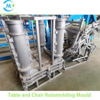 China Custom Rotomolded Table and Chair Mould Aluminum Rotational Molding Mold for Plastic Outdoor Furniture for sale