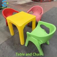 China Custom Rotomolded Table and Chair Mould Aluminum Rotational Molding Mold for Plastic Outdoor Furniture for sale