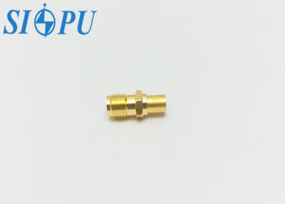 China SMA Female to MCX Female RF Coaxial Adapter – Gold Plated for sale