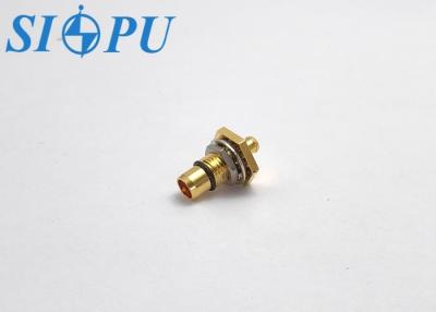 China BMA Male RF Coaxial Connector – Screw Mount Receptacle, Compatible with CXN3506 Cable for sale