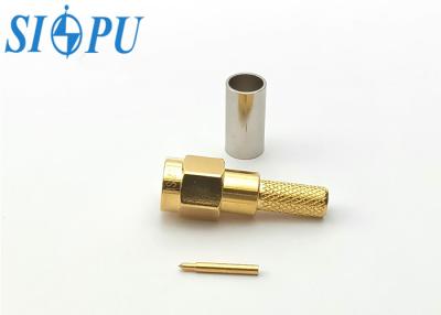 China SMA Male RF Coaxial Connector – Compatible with RG316/U Cable for sale