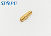 China SMA Female to SMA Female RF Coaxial Adapter – Gold Plated, 18GHz for sale