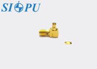 China Angled SMA Female RF Coaxial Connector – Compatible with CXN3506 Cable for sale