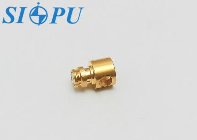 China SMP Female RF Coaxial Connector – For 2# Semi-Rigid / Semi-Flexible Cable for sale