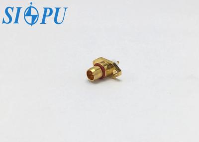China BMA RF Coaxial Connector – Straight Microstrip Type, Two-Hole Flange Mount for sale