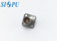 China BMA Female RF Coaxial Connector – Flange Mount, Compatible with 1# Semi-Rigid / Semi-Flexible Cable for sale