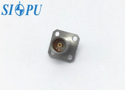 China BMA Female RF Coaxial Connector – Flange Mount, Compatible with 1# Semi-Rigid / Semi-Flexible Cable for sale