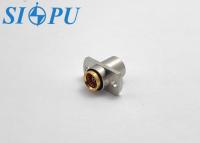 China BMA Female RF Coaxial Connector – Flange Mount for 2# Semi-Rigid / Semi-Flexible Cable for sale