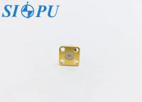 China SMA Female RF Coaxial Connector – Microstrip Type, Flange Mounted, 18GHz for sale