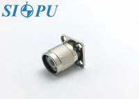 China TNC Male RF Coaxial Connector – Flange Mount, Straight Type for sale