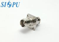 China TNC Female RF Coaxial Connector – Flange Mount, Compatible with SFF-50-2-2 Cable (Model: TNC-KF4A-1) for sale