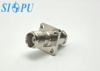 China TNC Female RF Coaxial Connector – Flange Mount, Compatible with RG142/U Cable for sale