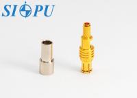 China Straight MCX Male RF Coaxial Connector – Solder Type for RG316/U Cable for sale