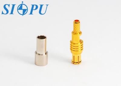 China Straight MCX Male RF Coaxial Connector – Solder Type for RG316/U Cable for sale