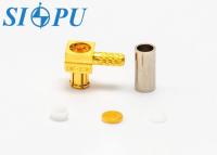 China Right-Angle Male RF Coaxial Connector – Solder Type for RG316/U Cable for sale