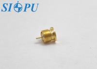 China MCX Female RF Coaxial Connector – Microstrip, Threaded Mount for sale