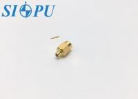 China SSMA-JB2 Male RF Coaxial Connector – Compatible with 2# Semi-Rigid/Semi-Flexible Cable for sale
