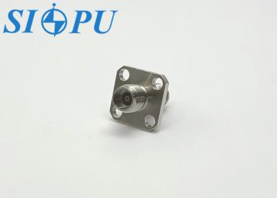 China 2.92mm Female to Female RF Coaxial Adapter – Flange Mount, 40GHz for sale