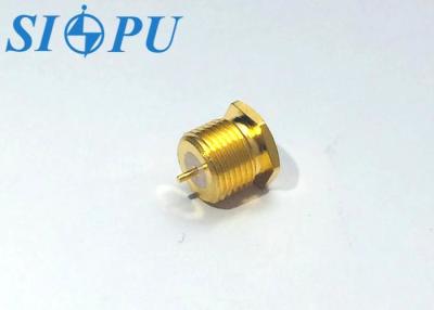 China MCX Female RF Coaxial Connector – Microstrip, Threaded Mount for sale