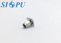 China SMA Male RF Coaxial Connector – Flange Mount, Stainless Steel, for Microstrip, 18GHz for sale
