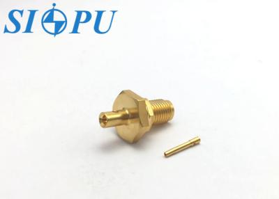 China SMA Female Thread-Mount RF Coaxial Connector – CXN3506, 18GHz for sale