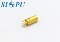 China SMP Male Light Hole RF Coaxial Connector – PCB Solder Type for sale
