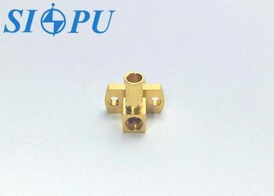 China SMP Male Right-Angle RF Connector with Flange Mount – for CXN3506 Cable for sale