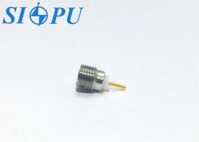 China Stainless Steel SMP Male RF Connector – Thread Mount, Microstrip Type for sale