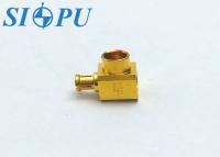 China SSMP Female Right-Angle RF Connector for CXN3506 Cable for sale
