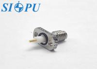 China SSMA Female Microstrip RF Coaxial Connector – Two-Hole Flange Mounted for sale