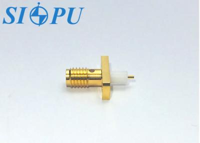 China SSMA Female RF Coaxial Connector – Microstrip, Flange Mounted for sale