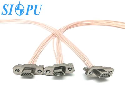 China J30J Series 9-Core Micro Rectangular Plug Connector – Screw Crimp Wire Type for sale