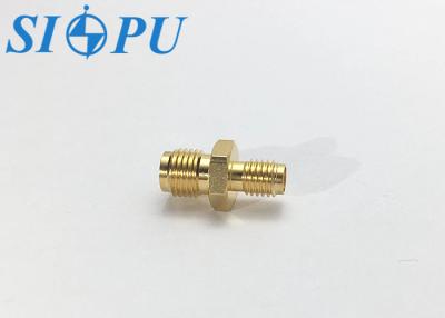 China SMA Female to SSMA Female RF Coaxial Adapter – SMA(K) to SSMA(K) for sale