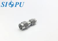 China SMA Male to SSMA Male RF Coaxial Adapter – Stainless Steel (SMA(J)-SSMA(J)) for sale