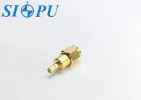 China SMA Male to SSMB Male RF Coaxial Adapter – Brass, Gold Plated (SMA(J)-SSMB(J)) for sale
