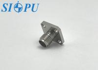 China SMA Female RF Coaxial Connector – Microstrip Type, Flange Mounted, 18GHz for sale