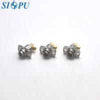 China SBMA female coax connector – Right-Angle,flange design, Compatible with 2# Semi-Flexible or Semi-Rigid Cable for sale