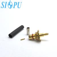 China BMA Male RF Coaxial Connector – Threaded Mount, Compatible with RG316/U Cable for sale