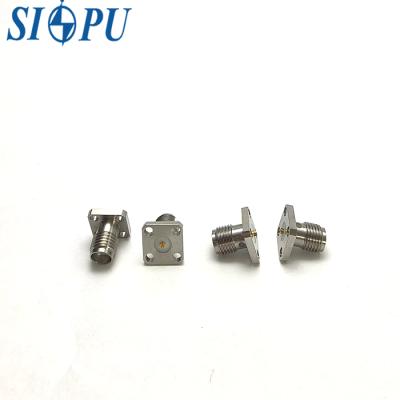 China 500 Cycles Durability Passivation Plating SMA RF Connector -65 to 125C Temperature Range ≤0.05dB Insertion Loss for sale