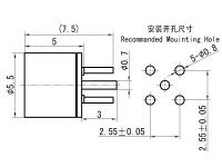 China High Frequency RF Coaxial Connector with ≤0.07dB Insertion Loss and 500V Dielectric Withstanding Voltage for sale