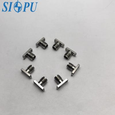 China DC–18 GHz Frequency Bandwidth SMA RF Connector with VSWR≤1.05 0.012F GHz and Passivation Plating for sale