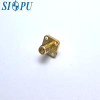 China SMA Female Flange-Mounted RF Coaxial Socket for sale