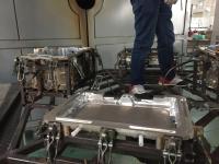 China Aluminum Block Ice Cooler Box Rotational Mold for sale