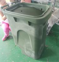 China Custom Aluminum Casting Rotational Molding Dustbin Mold for sale
